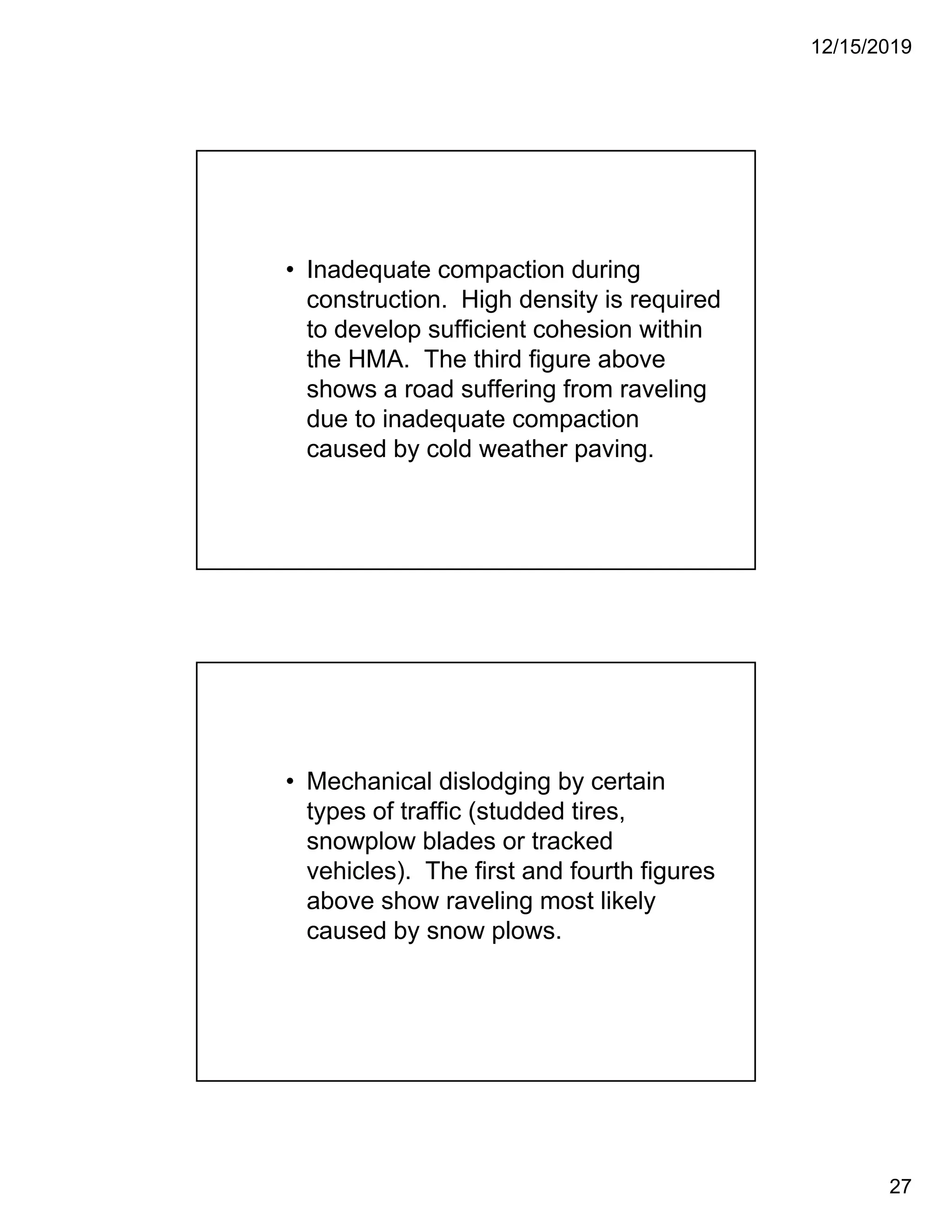 Pavement Distresses | PDF