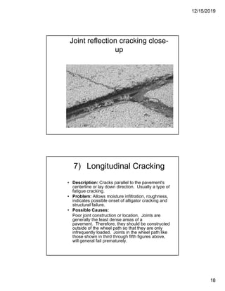 Pavement Distresses | PDF