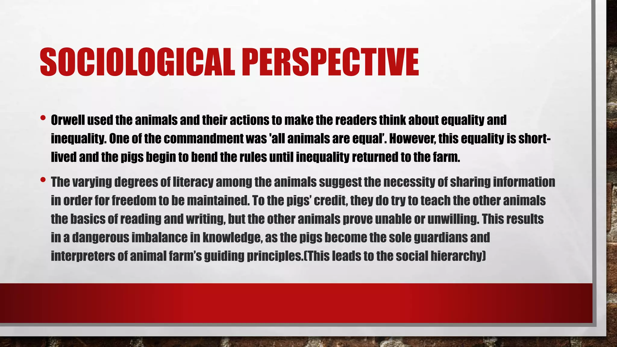 Animal Farm By George Orwell ( Book Review) | PPTX