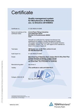 DNV GL Approved Reducer Exporters | PDF