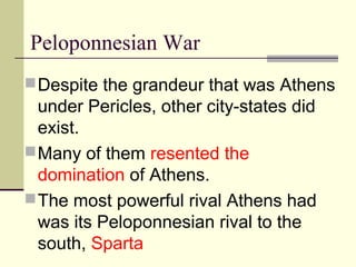 6 peloponnesian war alexander the great | PPT
