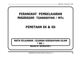 [6] pemetaan kd ski ix 1 & 2 | PPT