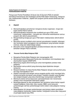 6 pengurusan panitia | PDF