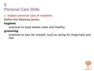 Personal care skills | PPT
