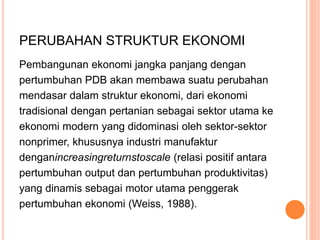 PERUBAHAN STRUKTUR EKONOMI | PPTX