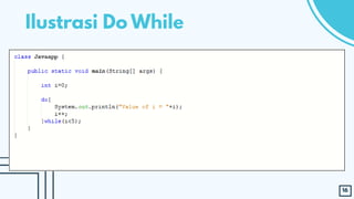 Dasar-Dasar Pemrograman - 6 Perulangan | PPT
