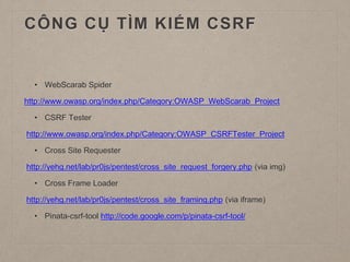 Csrf | PPTX