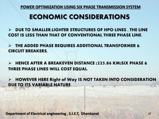 6 PHASE TRANSMISSION SYSTEM | PPSX