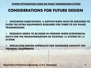 6 PHASE TRANSMISSION SYSTEM | PPSX