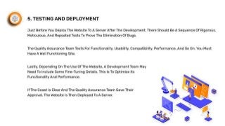 6 Phases Of The Website Design And Development Process | PPTX