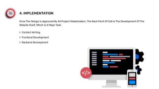 6 Phases Of The Website Design And Development Process | PPTX