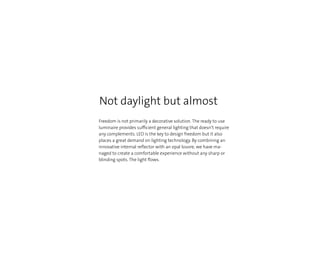 FAGERHULT | FREEDOM : art of light | PDF