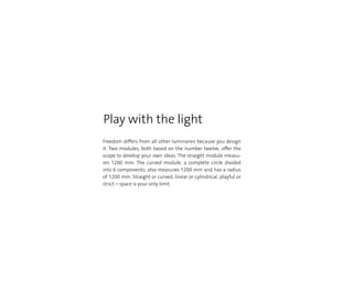 FAGERHULT | FREEDOM : art of light | PDF