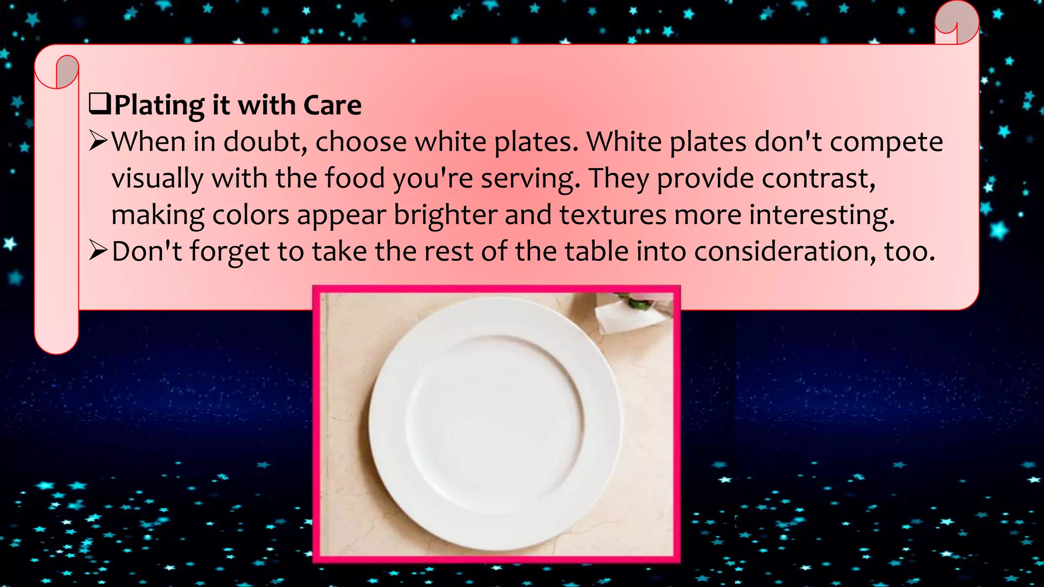 6 plate presentation | PPTX