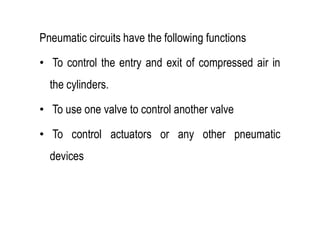 Unit 6 Pneumatic Circuits.pdf contain 12 | PDF