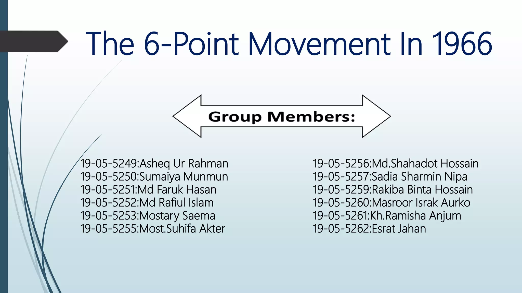 6 POINT MOVEMENT 1966.pptx