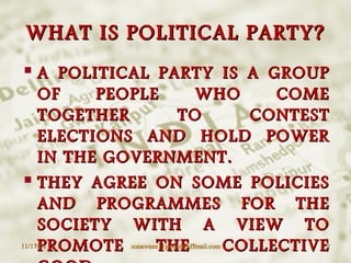 6 Political Parties | PPT