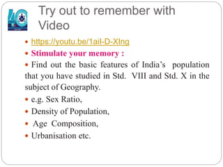 6 population in india | PPTX