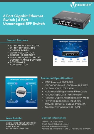 6 Port Gigabit Ethernet Switch.pdf