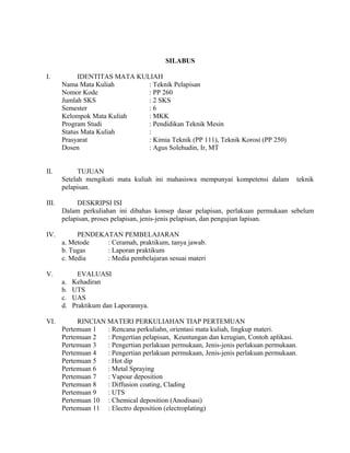 6 pp 260 teknik pelapisan | DOC