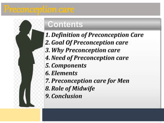 PRECONCEPTION CARE &PARENTHOOD PREPARATION.pptx