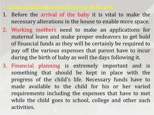 PRECONCEPTION CARE &PARENTHOOD PREPARATION.pptx | Pregnancy ...