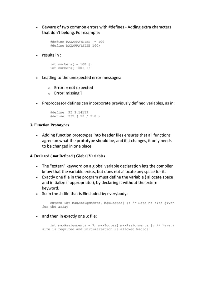 6 preprocessor macro header | PDF | Programming Languages | Computing