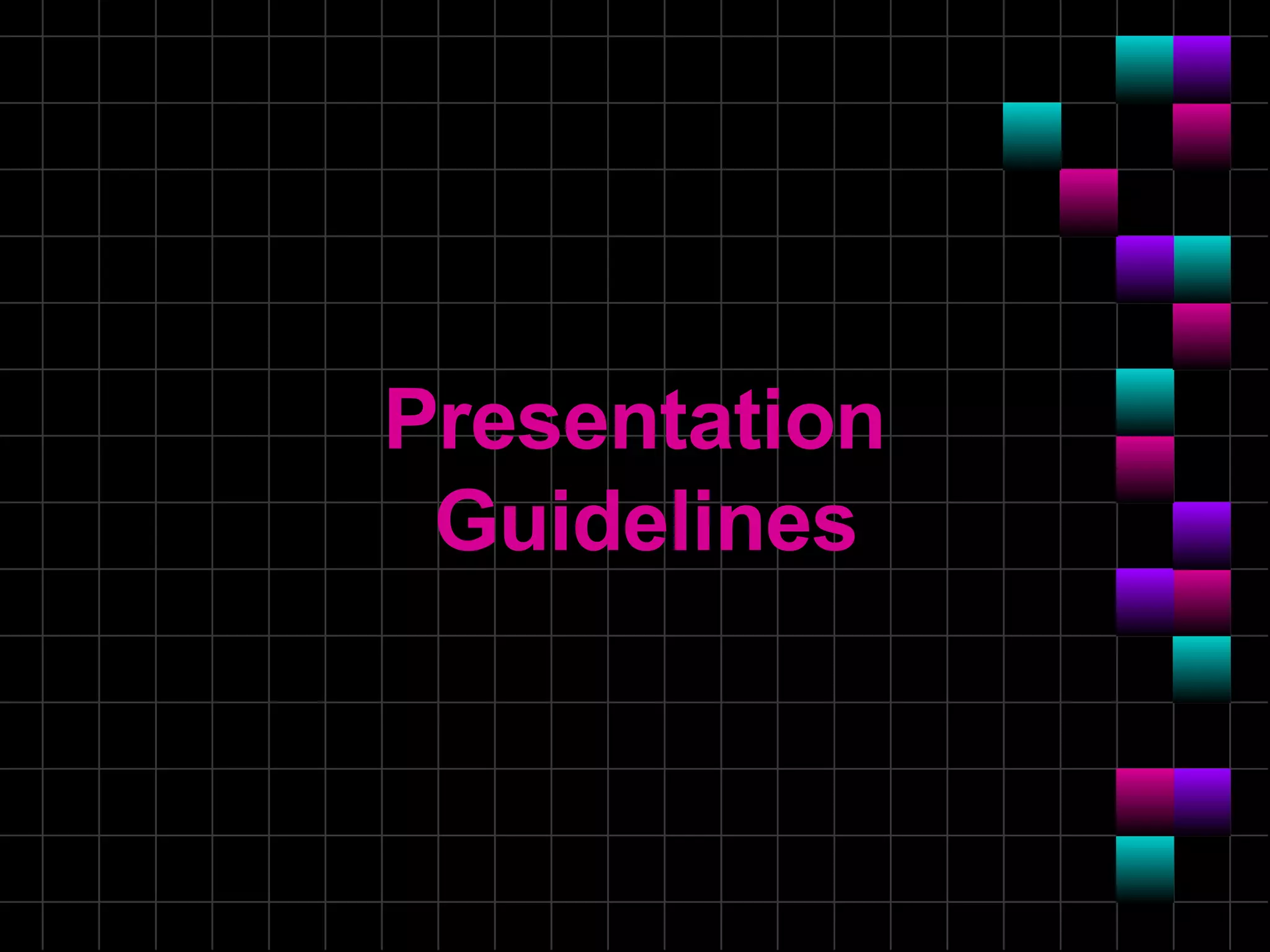 6 Presentation Guidelines[1] | PPT | Desktop Publishing | Computer ...