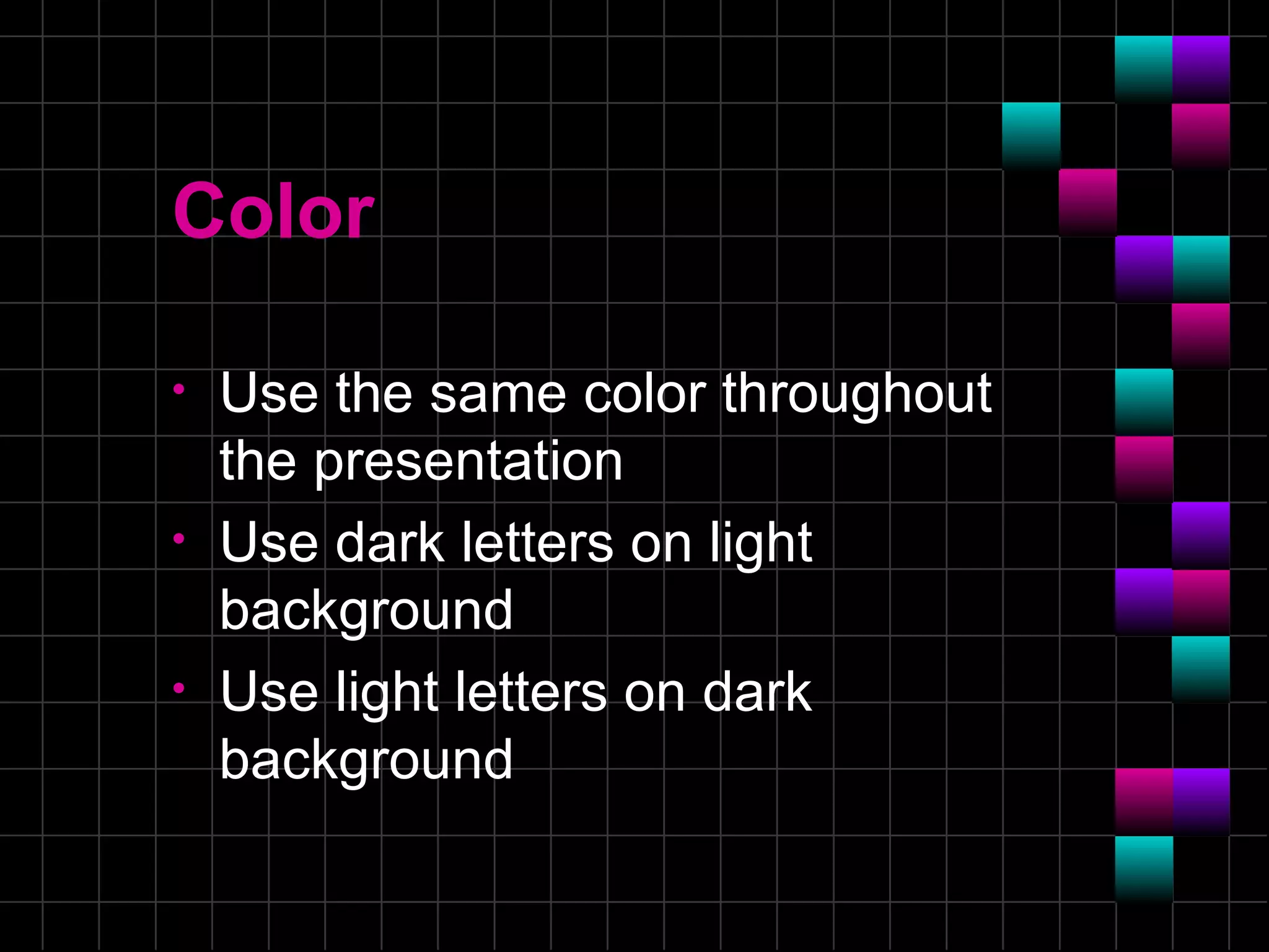 6 Presentation Guidelines[1] | PPT