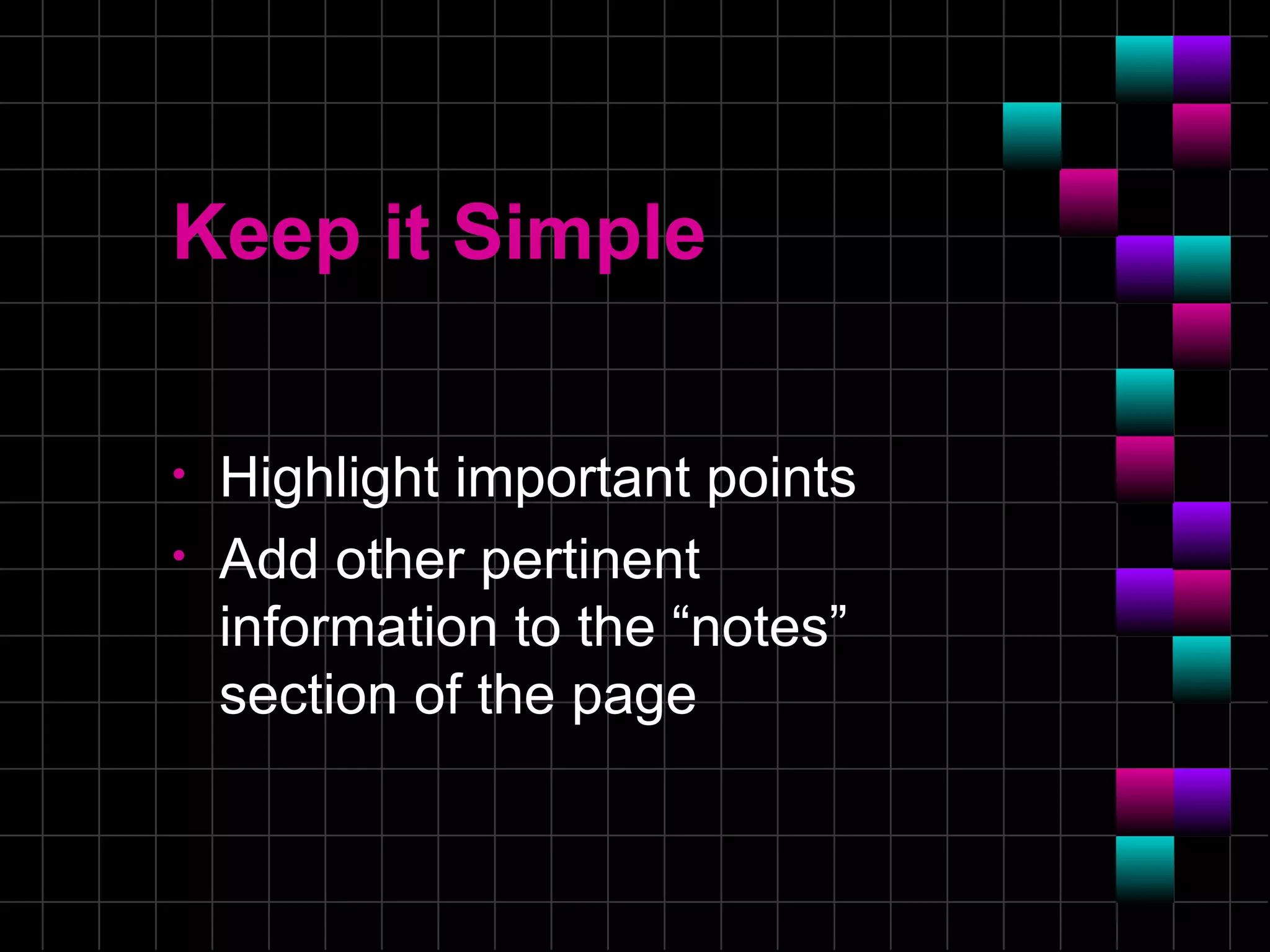 6 Presentation Guidelines[1] | PPT