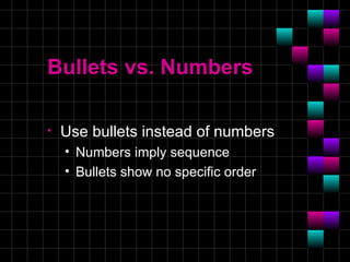 6 Presentation Guidelines[1] | PPT