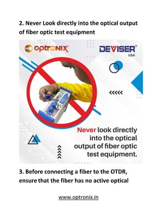 6 Preventive Maintenance Hacks To Keep Your OTDR Running For a Long ...