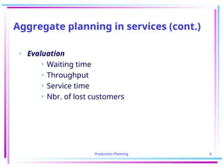 Production Planning and Inventory Management | PPT