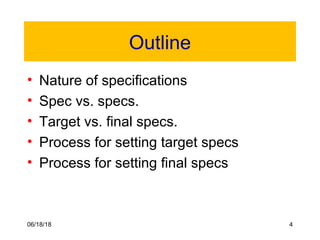 6 product specifications | PPT