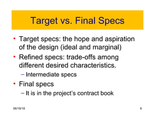 6 product specifications | PPT