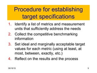 6 product specifications | PPT