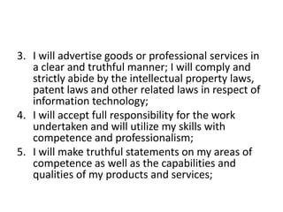 6 professional ethics | PPTX