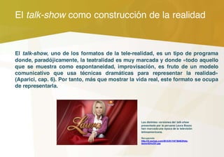 Talkshow historia y tipos para dirección general y sus formas | PDF