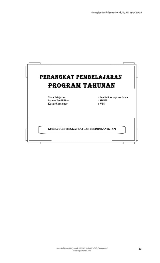 [6] prota pai kls 6 smt 1 | PDF