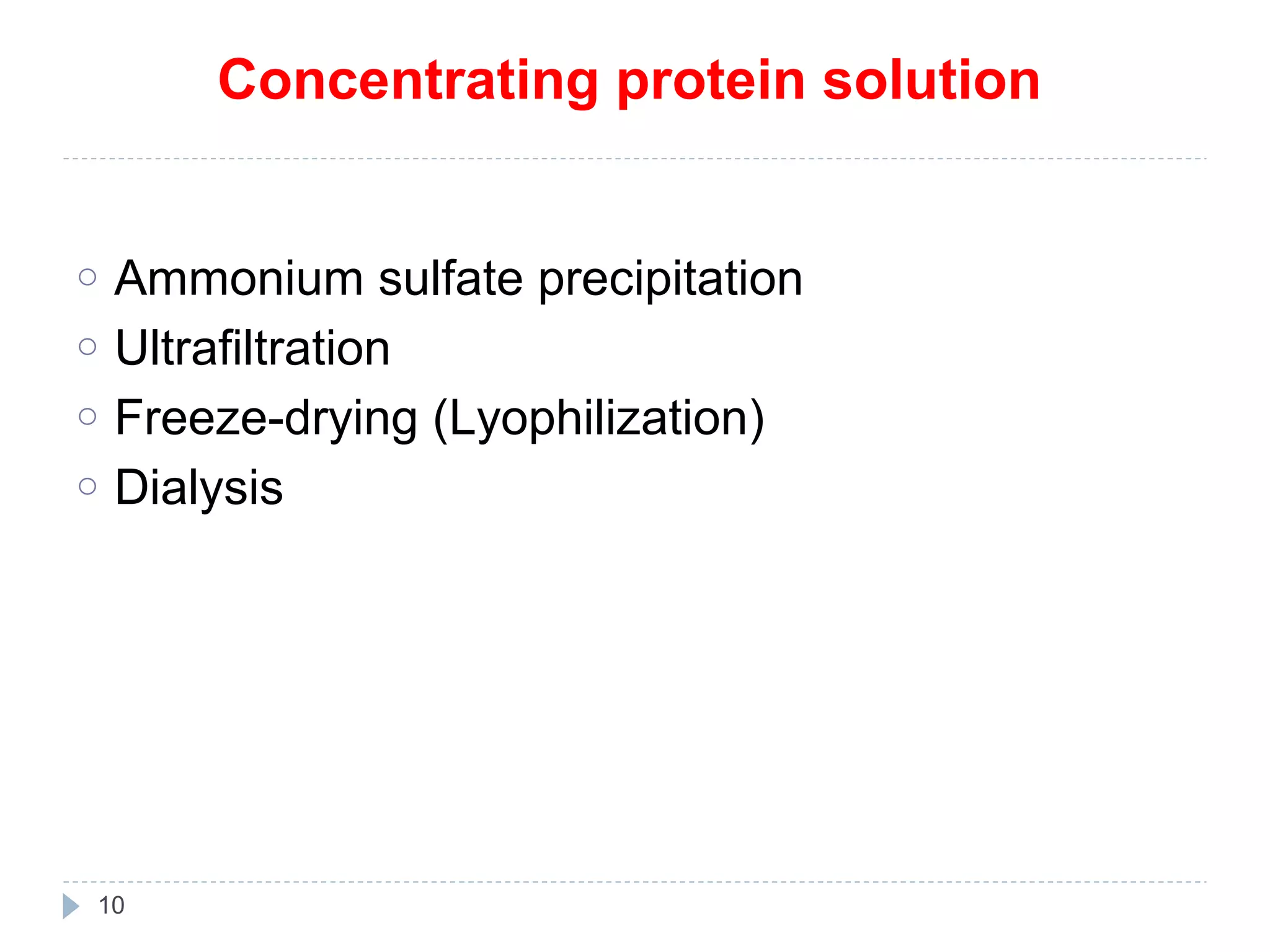 proteomics and protein technology | PPT