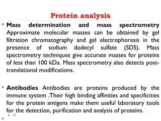 proteomics and protein technology | PPT