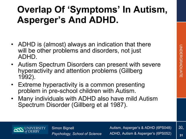 Topic 7 - Comorbidity in ADHD and Autism 2010 | PPT
