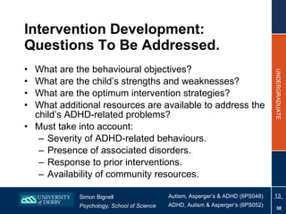 Topic 8 - Treatment for ADHD 2010 | PPT