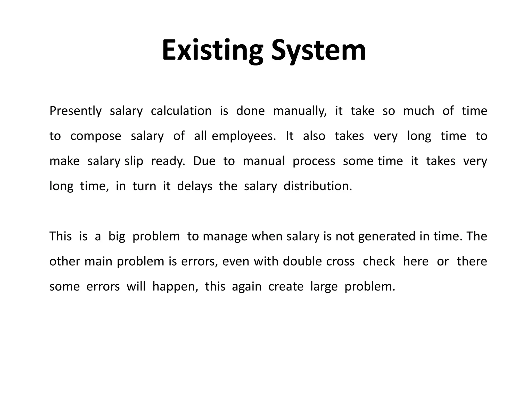 Payroll Management System | PPTX