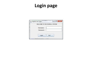 Payroll Management System | PPTX