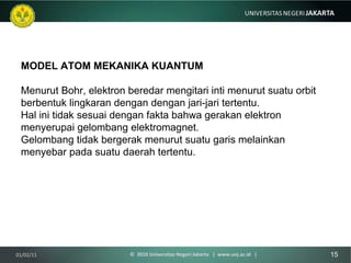 Fisika Modern (6) quantum mechanics | PPT