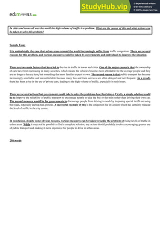 6 Question Types For IELTS Writing Task 2 | PDF