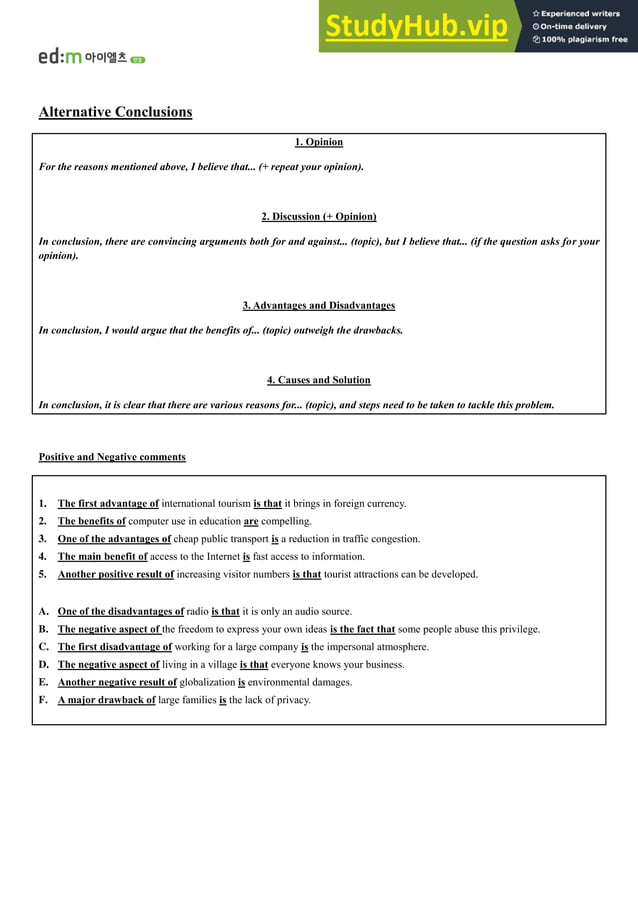 6 Question Types For IELTS Writing Task 2 | PDF
