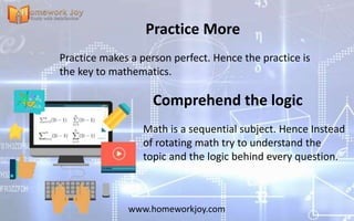 6 quick exam preparation tips for math | PPT