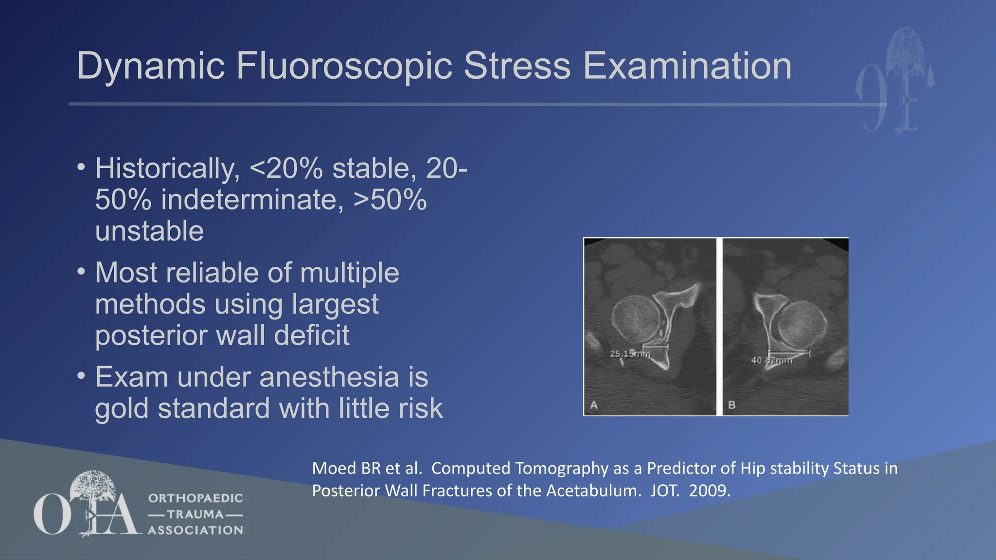 6_Radiographic Understanding, Evaluation & Classification of Acetabular ...